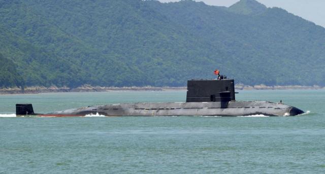 中国039B潜艇装备新一代消声瓦 噪声降到110分贝以下__凤凰网