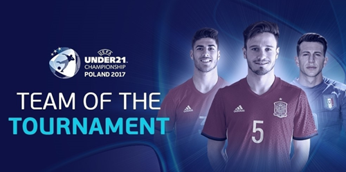 官方：U21欧青赛最佳阵容_凤凰体育