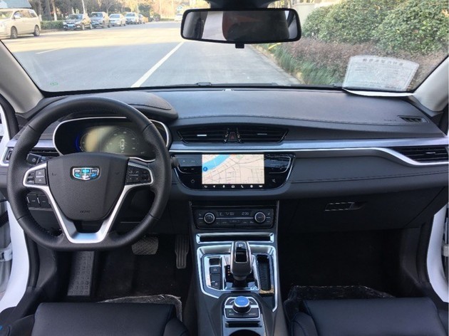 第一季度上市 全新帝豪EV450内饰曝光_凤凰科技