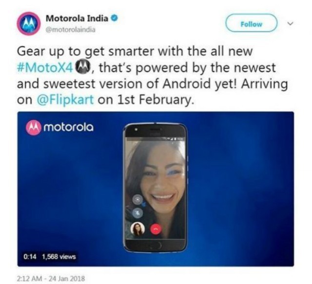 早报：Moto X4新机即将发布 骁龙636+6G内存_手机凤凰网