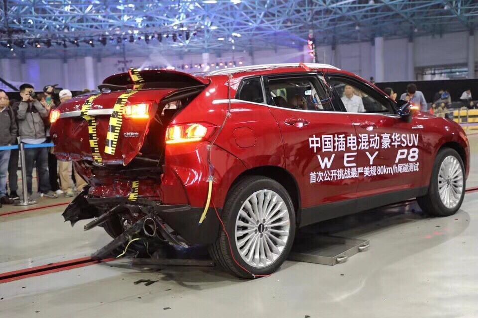 中国豪华新能源SUV插电混动WEY P8上市！_凤凰网汽车_凤凰网