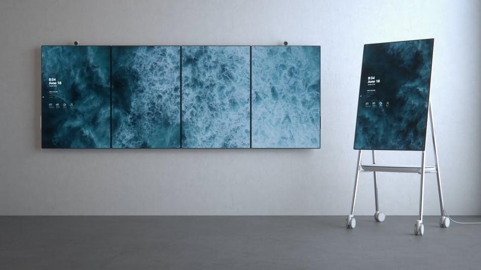 锤子TNT亮相后 微软立马公布Surface Hub 2_凤凰科技