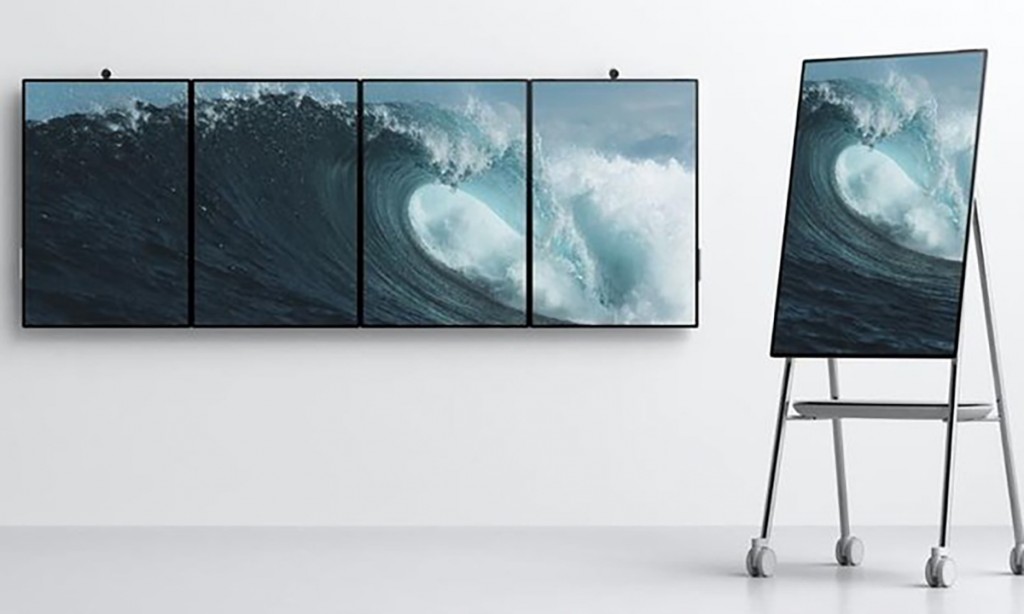 秒杀坚果TNT！微软发布二代Surface Hub：50英寸4K屏开会神器_凤凰科技