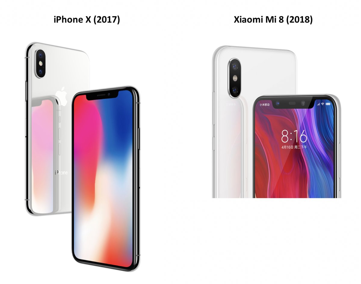没人想要高仿iPhone X的小米8_手机凤凰网