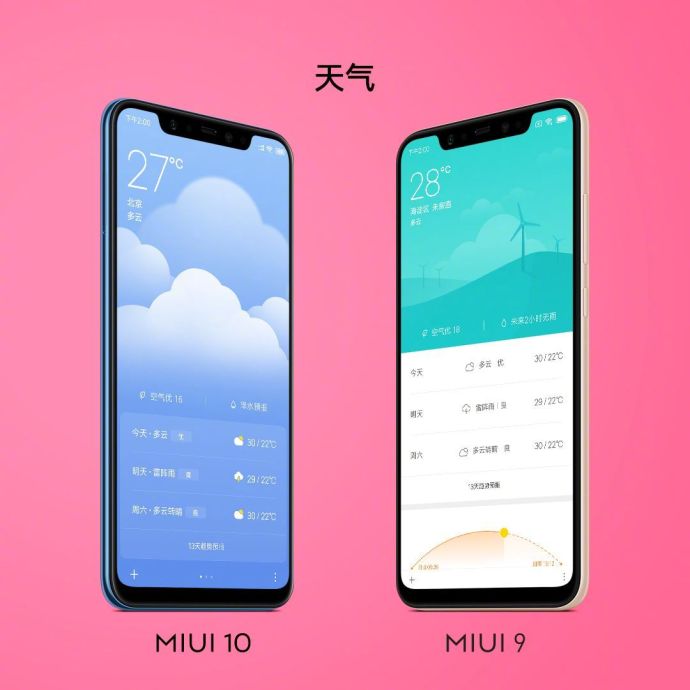 图解小米MIUI 10设计变化：对比MIUI 9_凤凰网