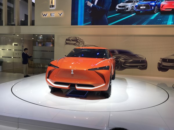 2018成都车展 |最大续航里程为530km WEY X亮相成都_凤凰网汽车_凤凰网