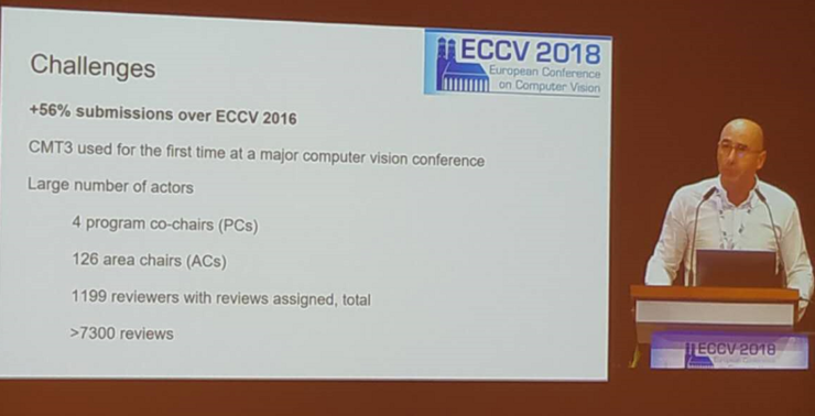 ECCV 2018 正会首日：论文投递量暴涨 56%，参会人员翻倍_凤凰网