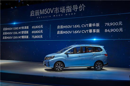 首秀上海车展 启辰M50V成当红主角_凤凰汽车_凤凰网