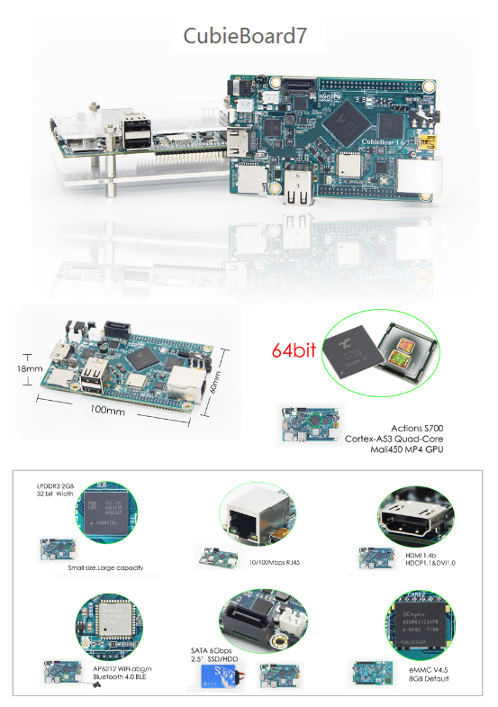搭载炬芯S700 开发板CubieBoard7加速产品落地_手机凤凰网