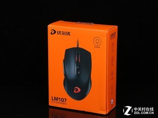 类肤办公 达尔优LM107有线光学鼠标_凤凰资讯