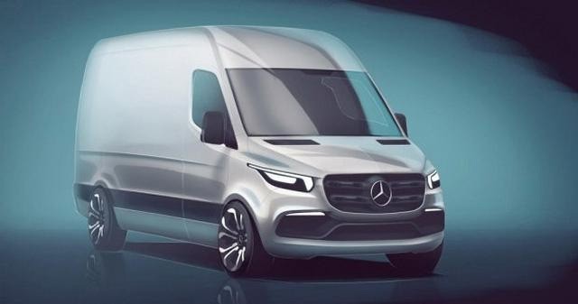 奔驰发布新Sprinter设计图 新车将于2018年亮相_凤凰科技