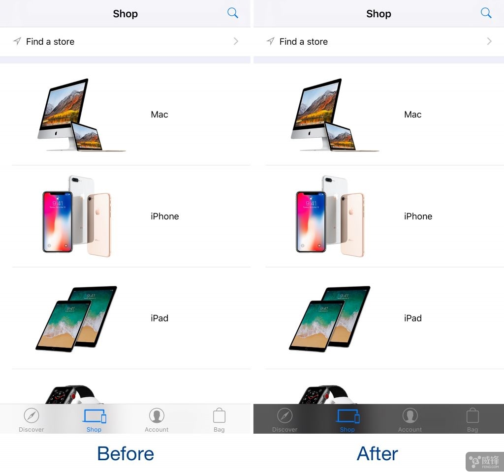 这款插件可修改 Apple Store 应用的标签栏_凤凰科技
