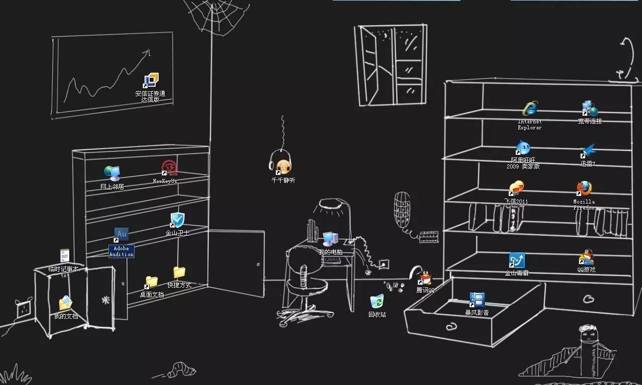 有一种桌面，叫设计师的电脑桌面！