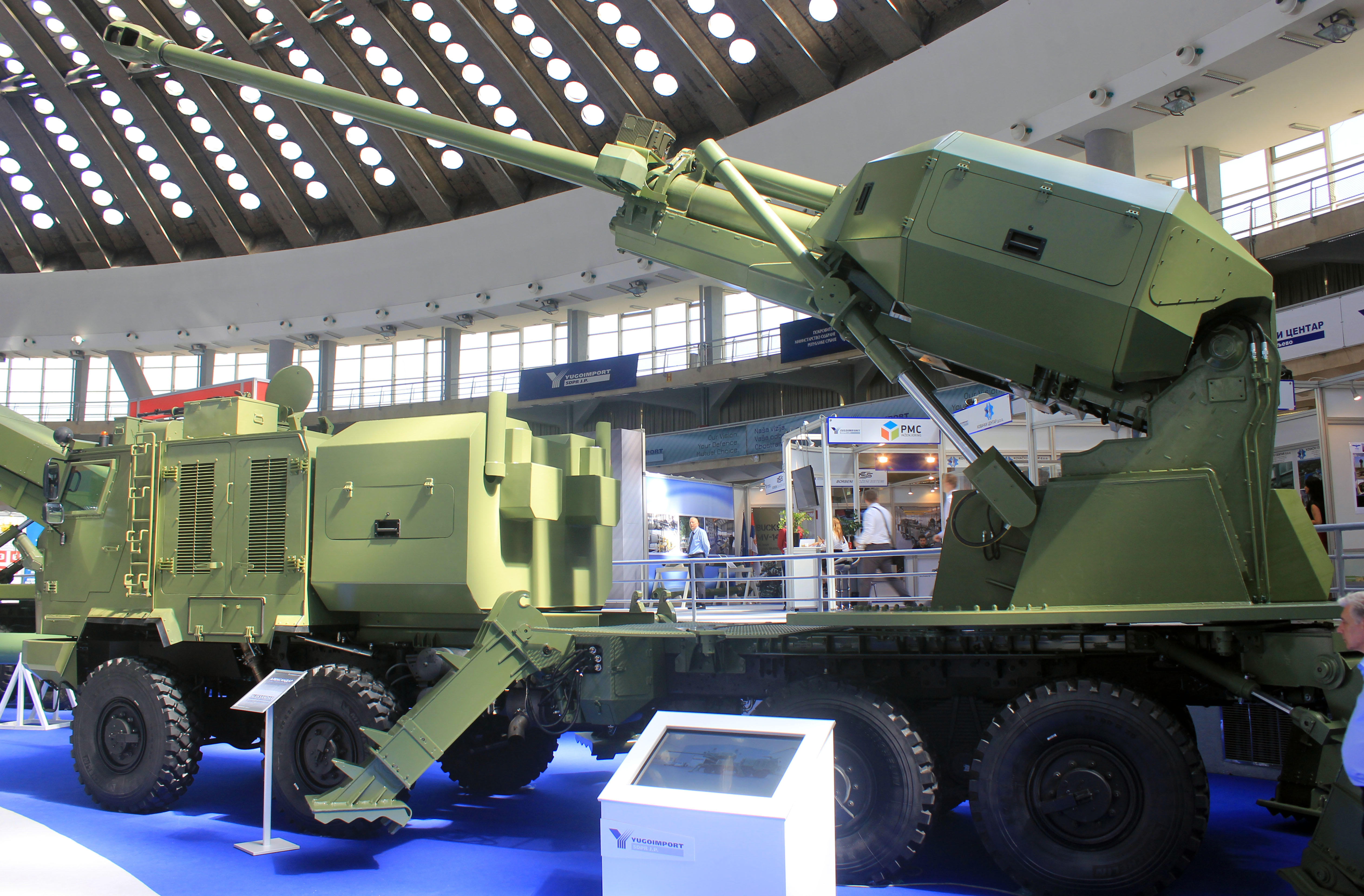 小国也能出精品—塞尔维亚诺拉B52卡车炮_凤凰军事