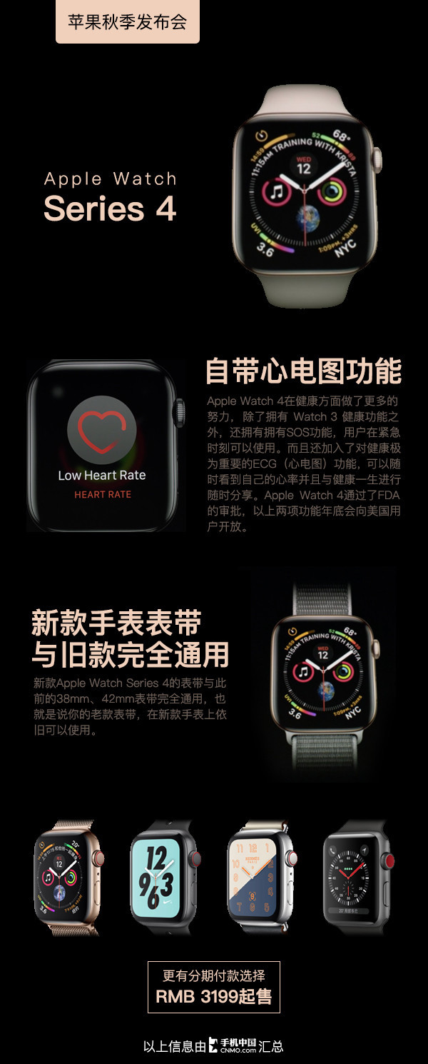 关于Apple Watch 4 你想知道的都在这_凤凰网