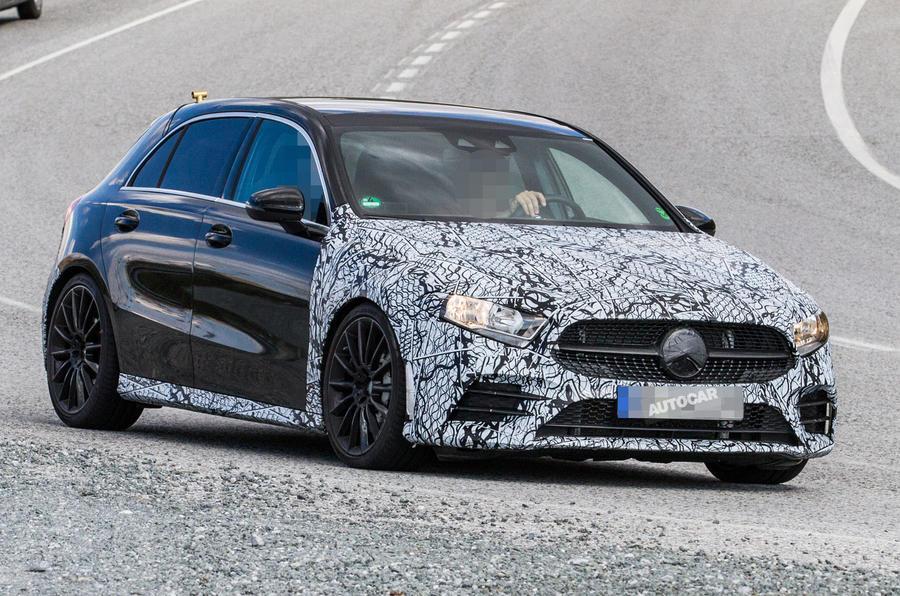 奔驰A35谍照曝光，这样的小钢炮谁能不爱？_凤凰网汽车_凤凰网