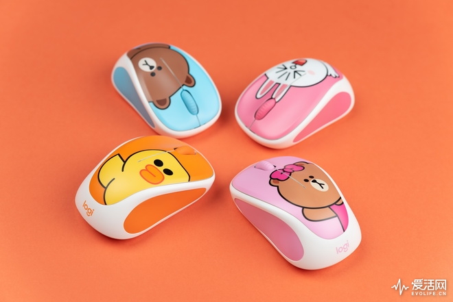 能送给妹子的鼠标！罗技M238 LINE Friends限定版可爱不用解释_凤凰网